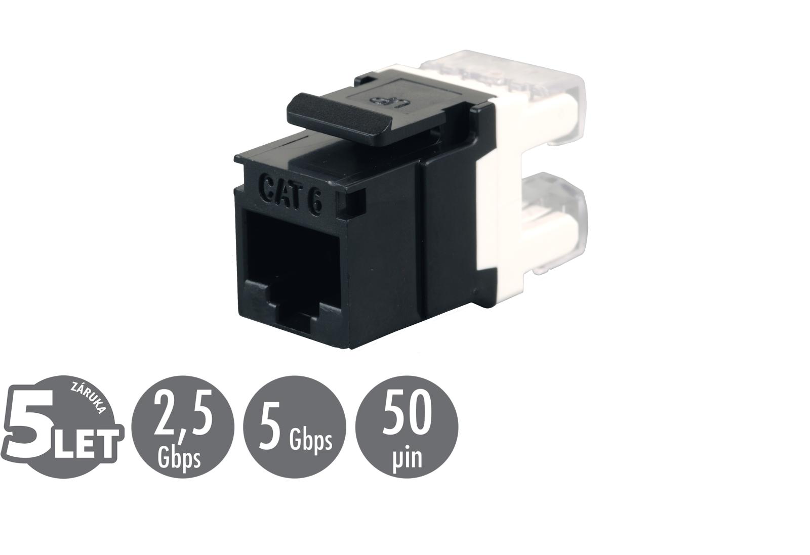 Solarix CAT6 UTP SXKJ-6-UTP-BK | TonerPartners.hu