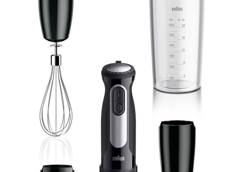Braun MultiQuick 5 Pro merülőmixer, 1000 W, 25 sebességfokozat Turbo ...