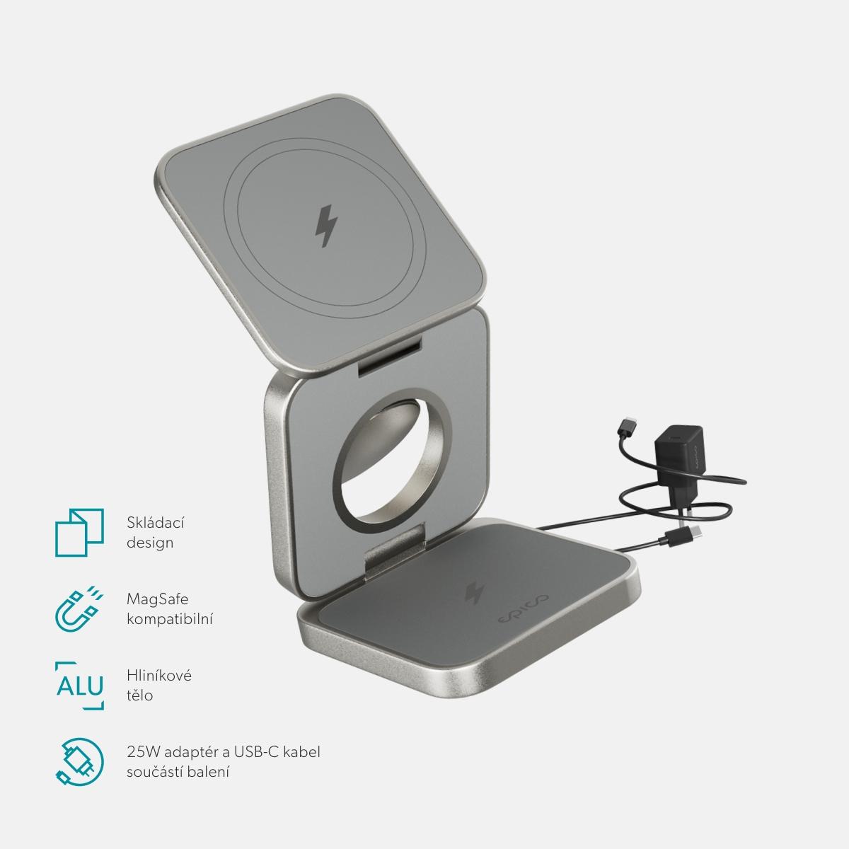 Epico UltraBase 3in1 Fold Mag állvány EF45-titan | TonerPartners.hu