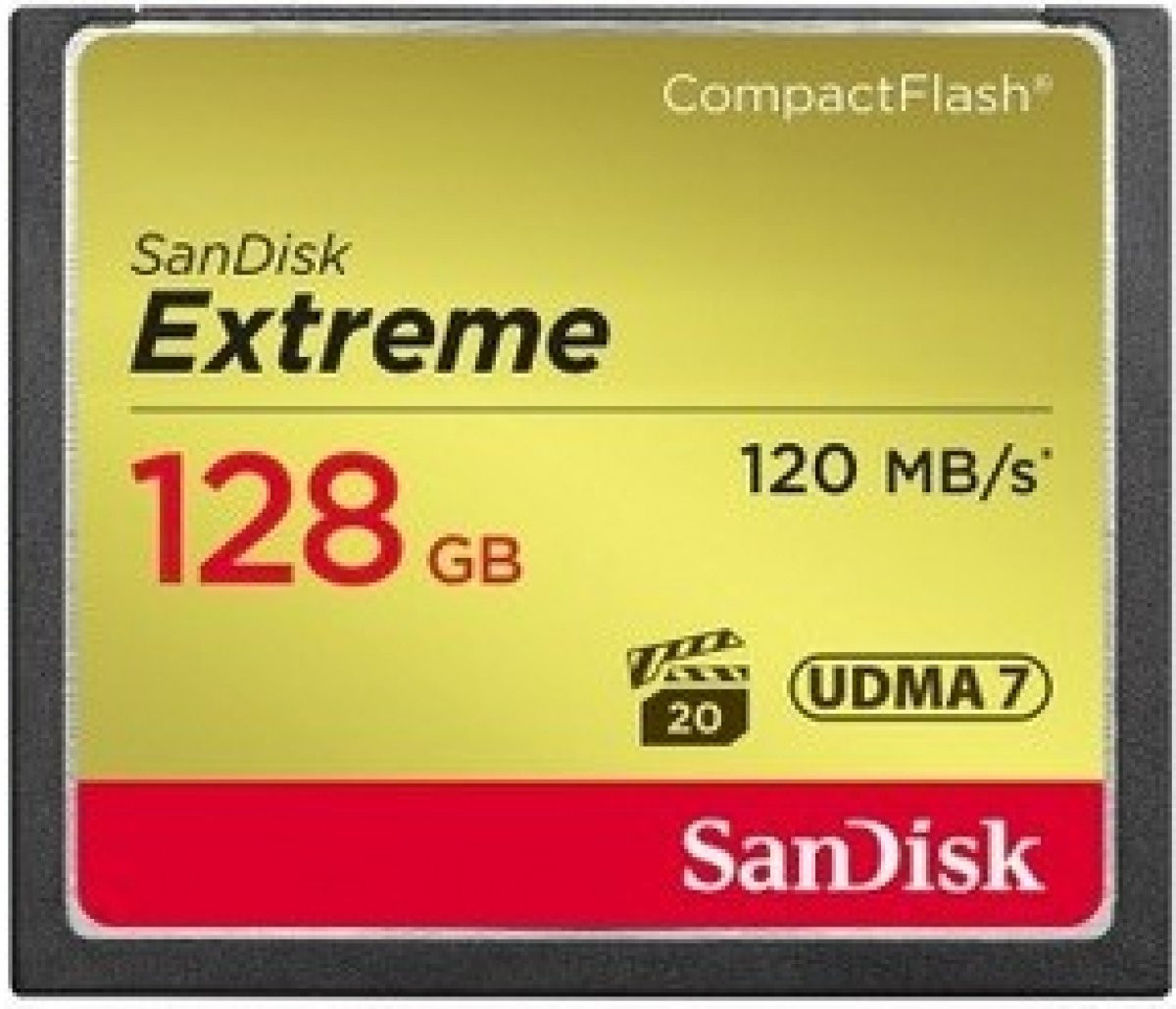 SanDisk Compact Flash kártya 128GB Extreme (R:120/W:85 MB/s UDMA7 ...