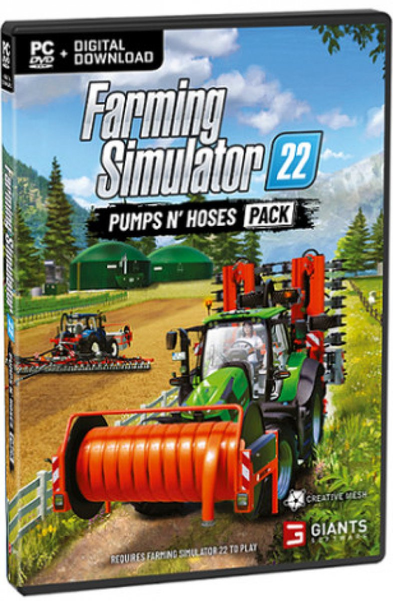 PC játék Farming Simulator 22: Szivattyúk és tömlők csomagja ...